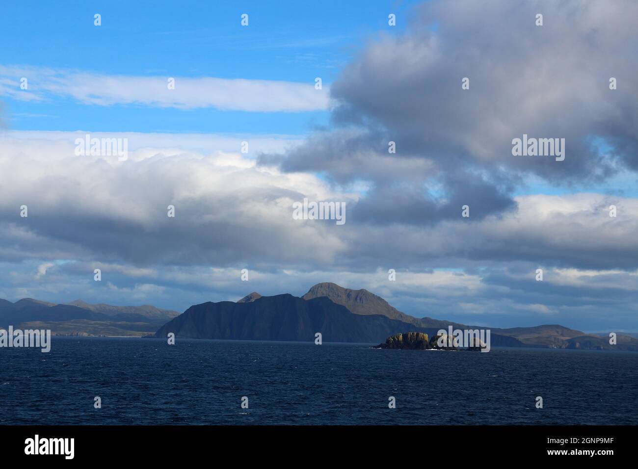 Alaska, Coast of Unga Island, Aleutian Islands, United States Stock ...