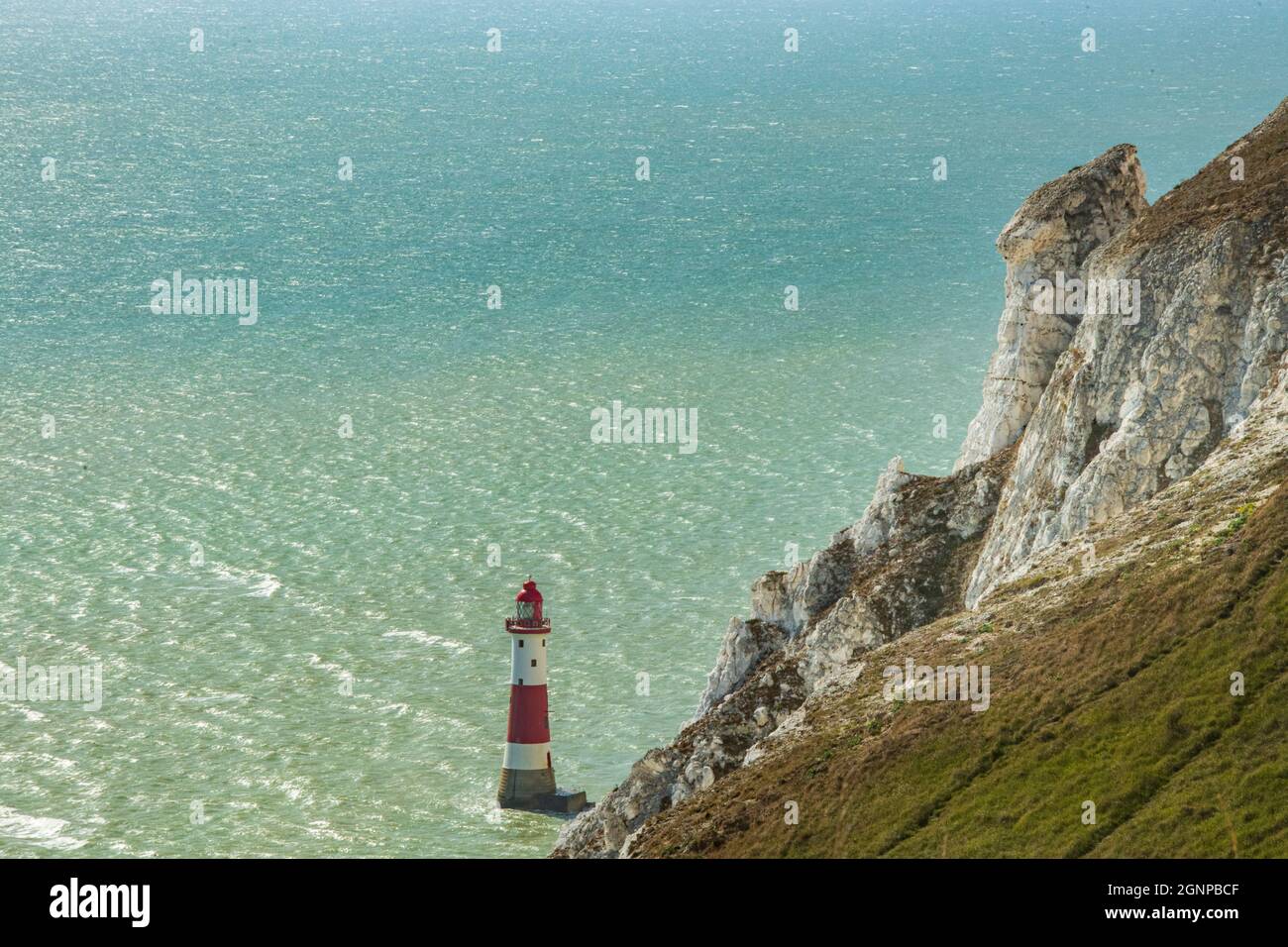 Beachy Head lighthouse in East Sussex Stock Photo - Alamy