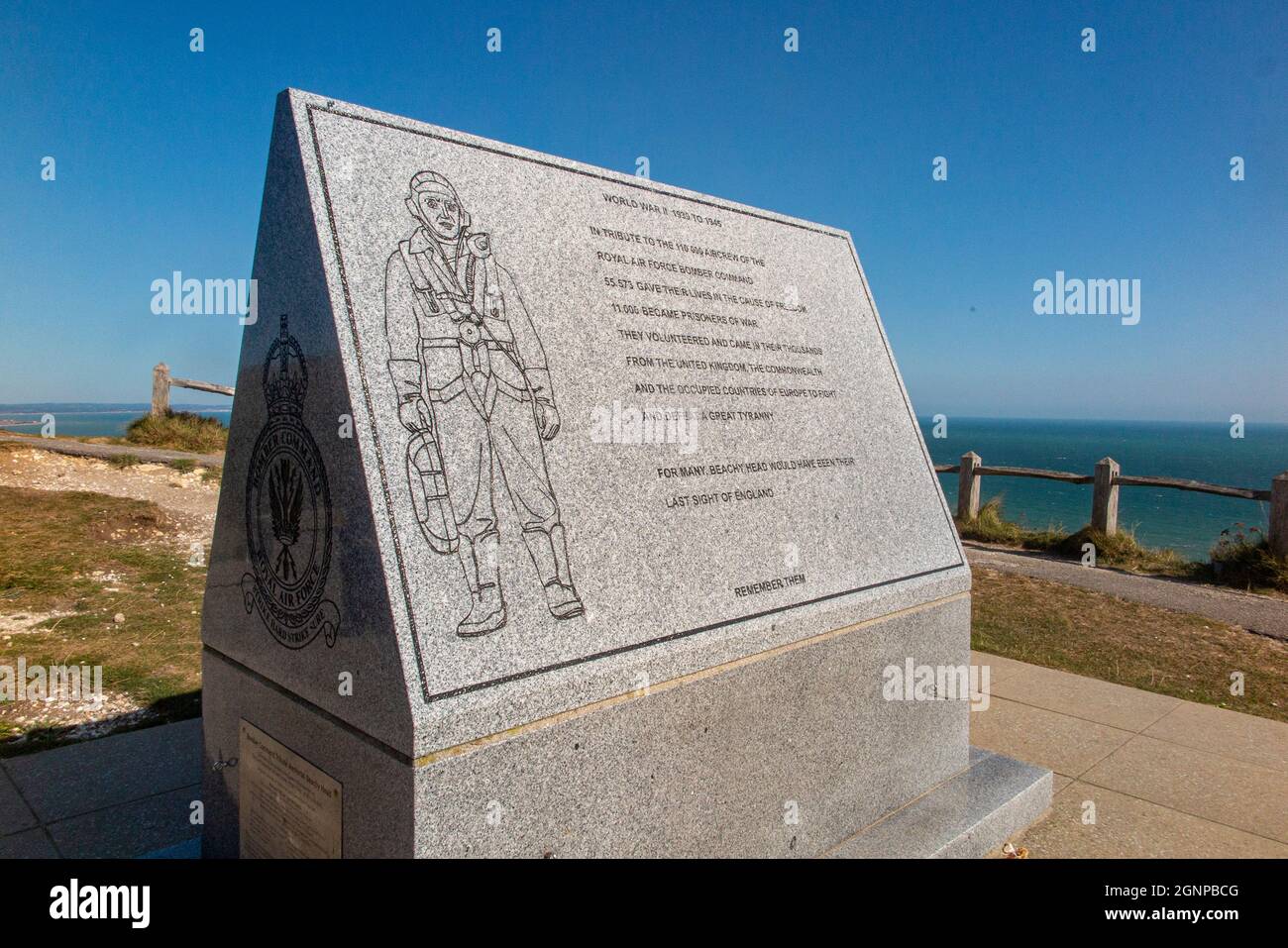 Raf bomber command memorial beachy head hi-res stock photography and ...
