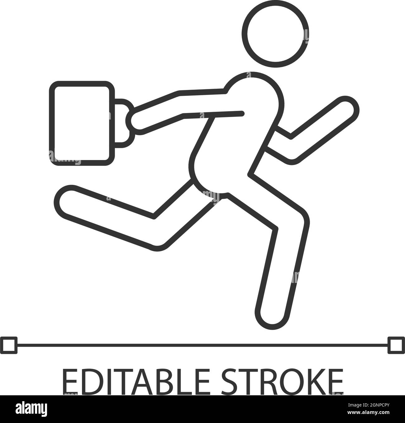 Hurry linear icon Stock Vector Image & Art - Alamy