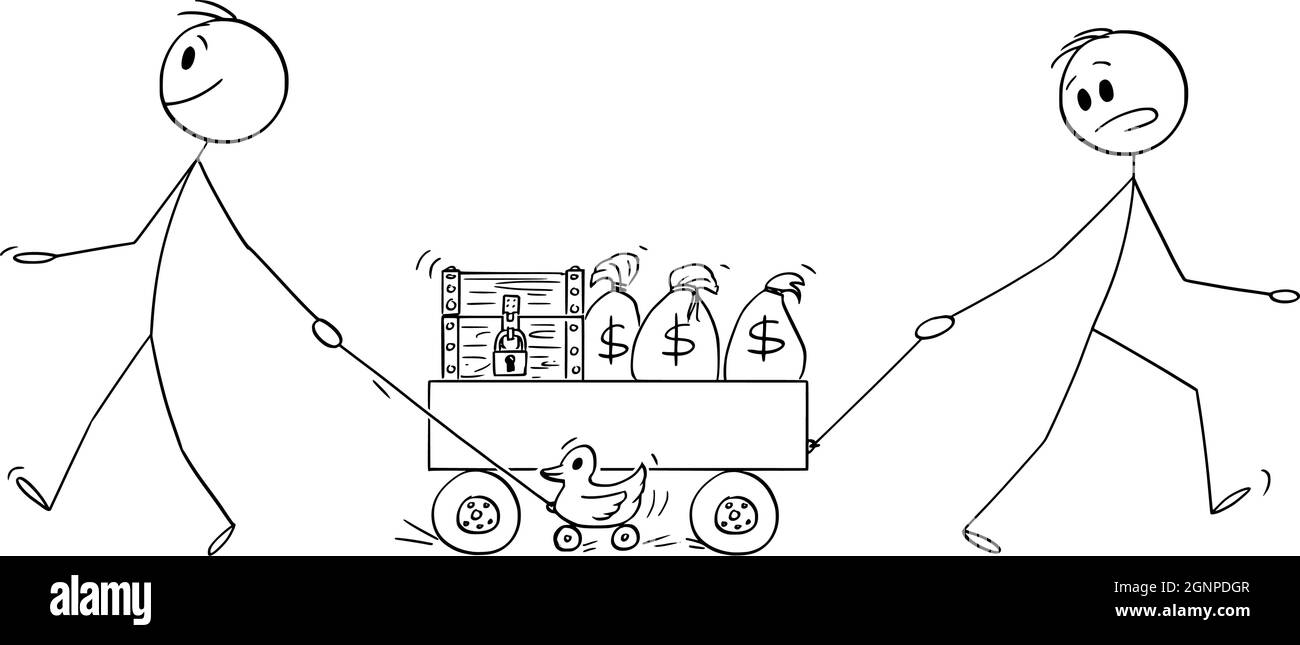 Person Cares about Money and Wealth, Wise Mad Man Enjoying the Life ...