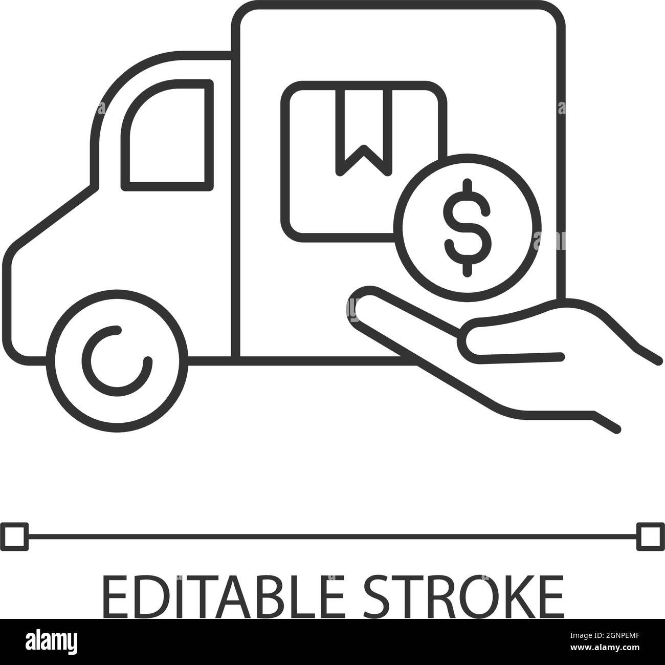 Relocation assistance linear icon Stock Vector Image & Art - Alamy