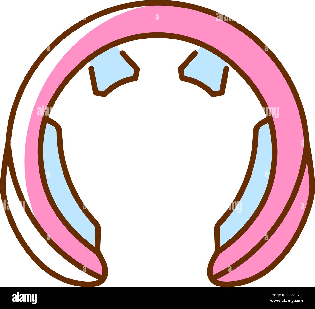 Neck Massage Tool Rgb Color Icon Stock Vector Image And Art Alamy