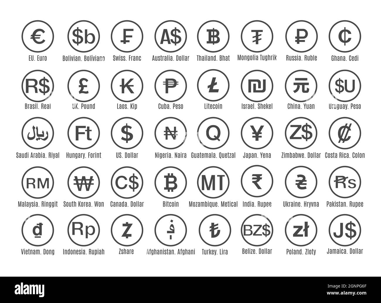 Digital yuan sign icon Stock Vector Images - Alamy