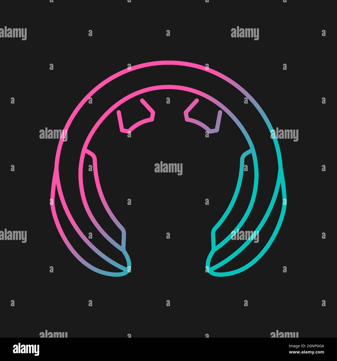 Neck massage device Stock Vector Images - Alamy