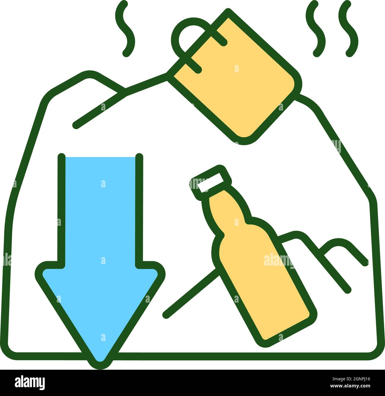 Garbage collection RGB color icon Stock Vector Image & Art - Alamy Garbage collection RGB color icon Stock Vector Image & Art - Alamy