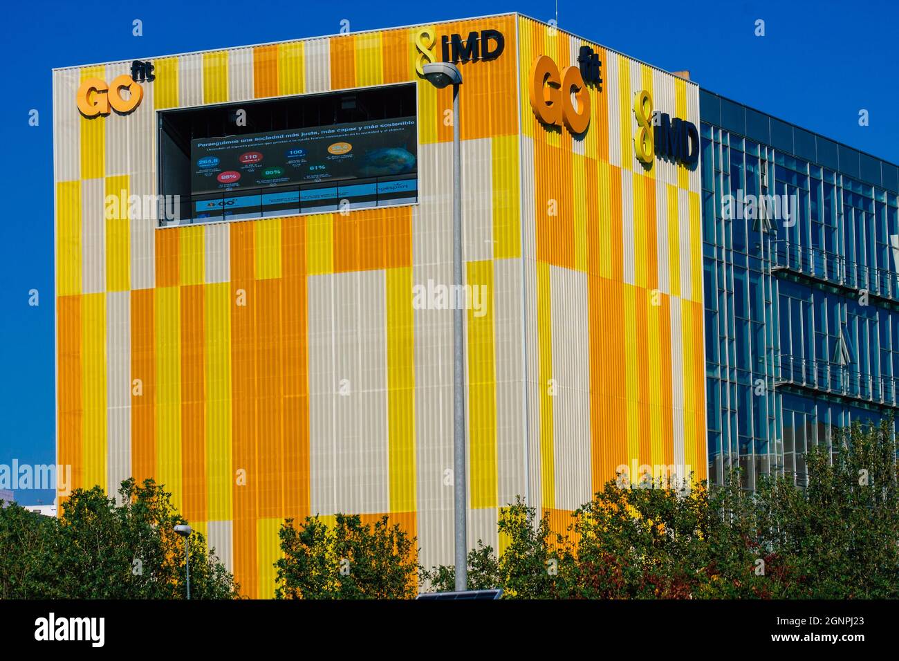 Seville Spain September 22, 2021 Building located in the city of ...