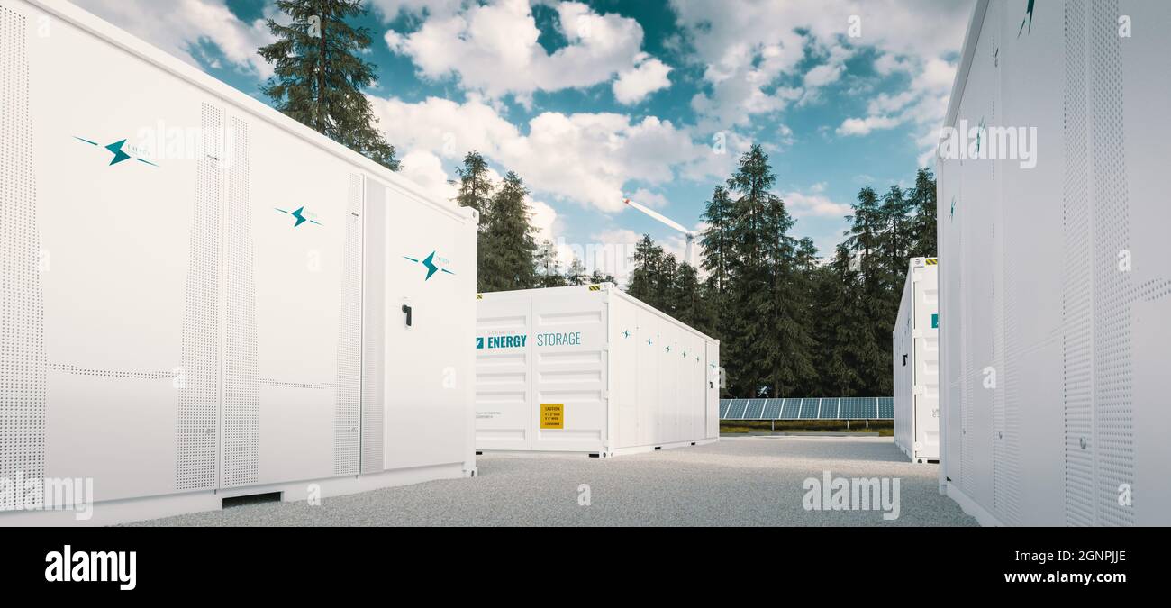 Modern container battery green energy storage system accompanied with ...