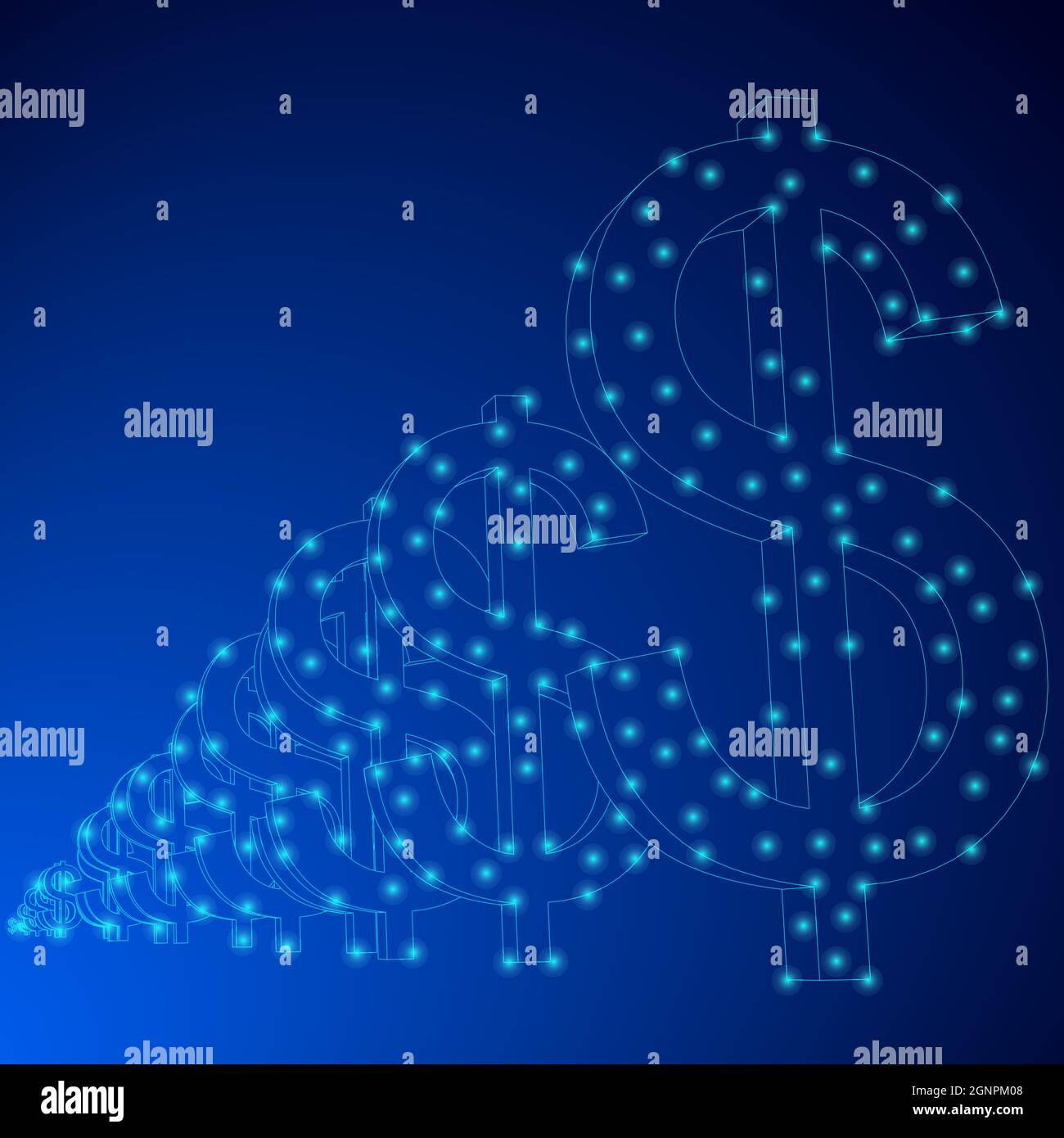 Dollar lights hi-res stock photography and images - Alamy