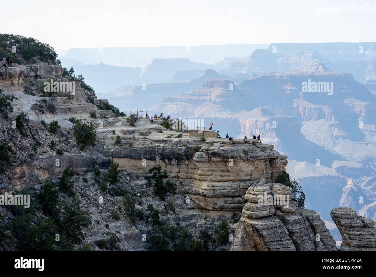 ARIZONA, UNITED STATES - Sep 04, 2021: The Grand Canyon South Rim ...