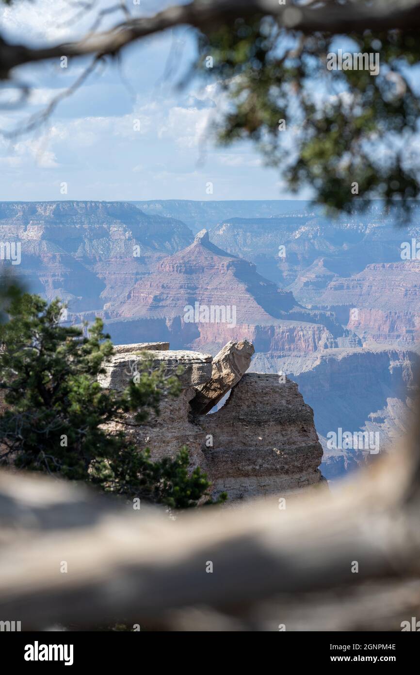 Grand Canyon - Mathers Point Lookout Stock Photo - Alamy