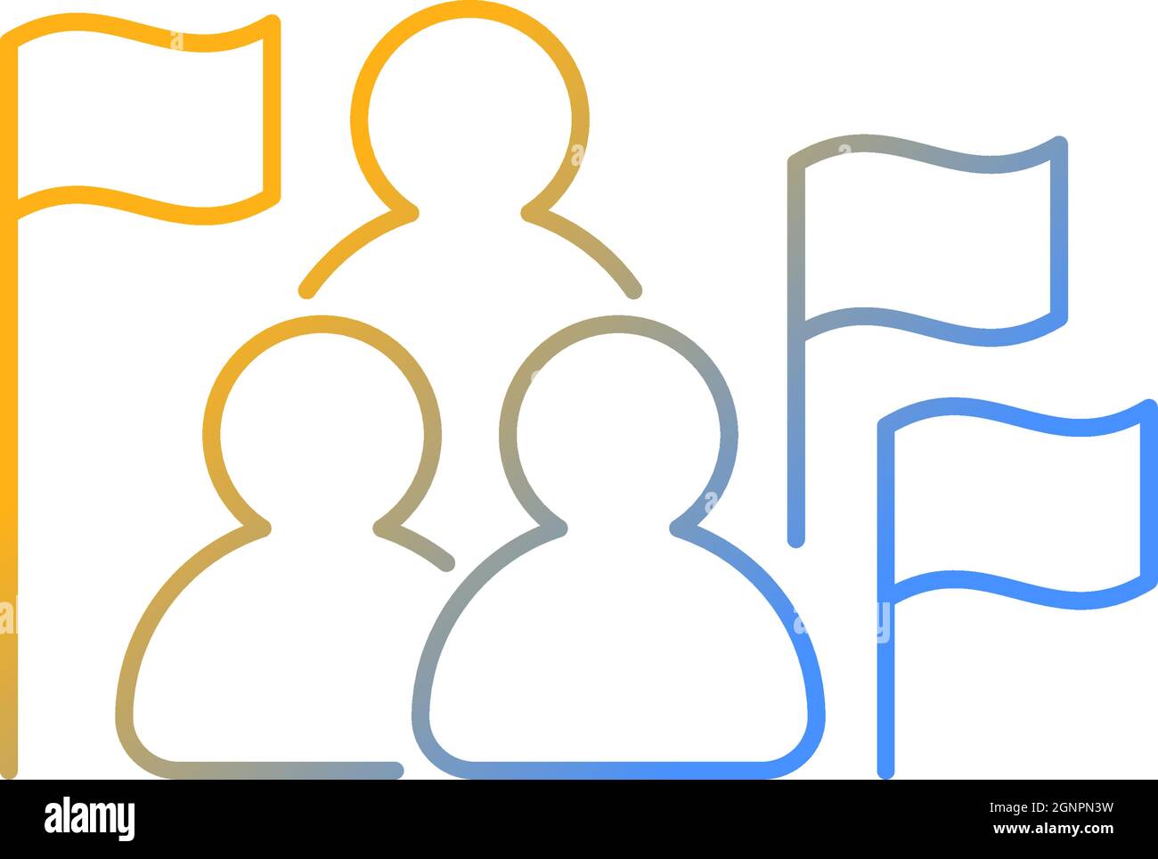 Social studies gradient linear vector icon Stock Vector Image & Art - Alamy