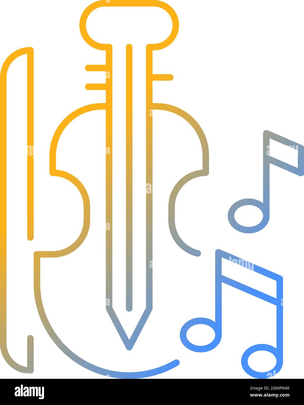 Music gradient linear vector icon Stock Vector Image & Art - Alamy Music gradient linear vector icon Stock Vector Image & Art - Alamy