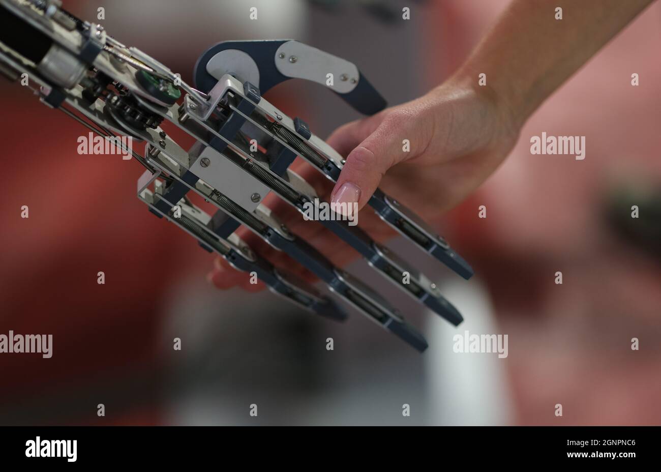 Woman limb prosthesis hi-res stock photography and images - Alamy