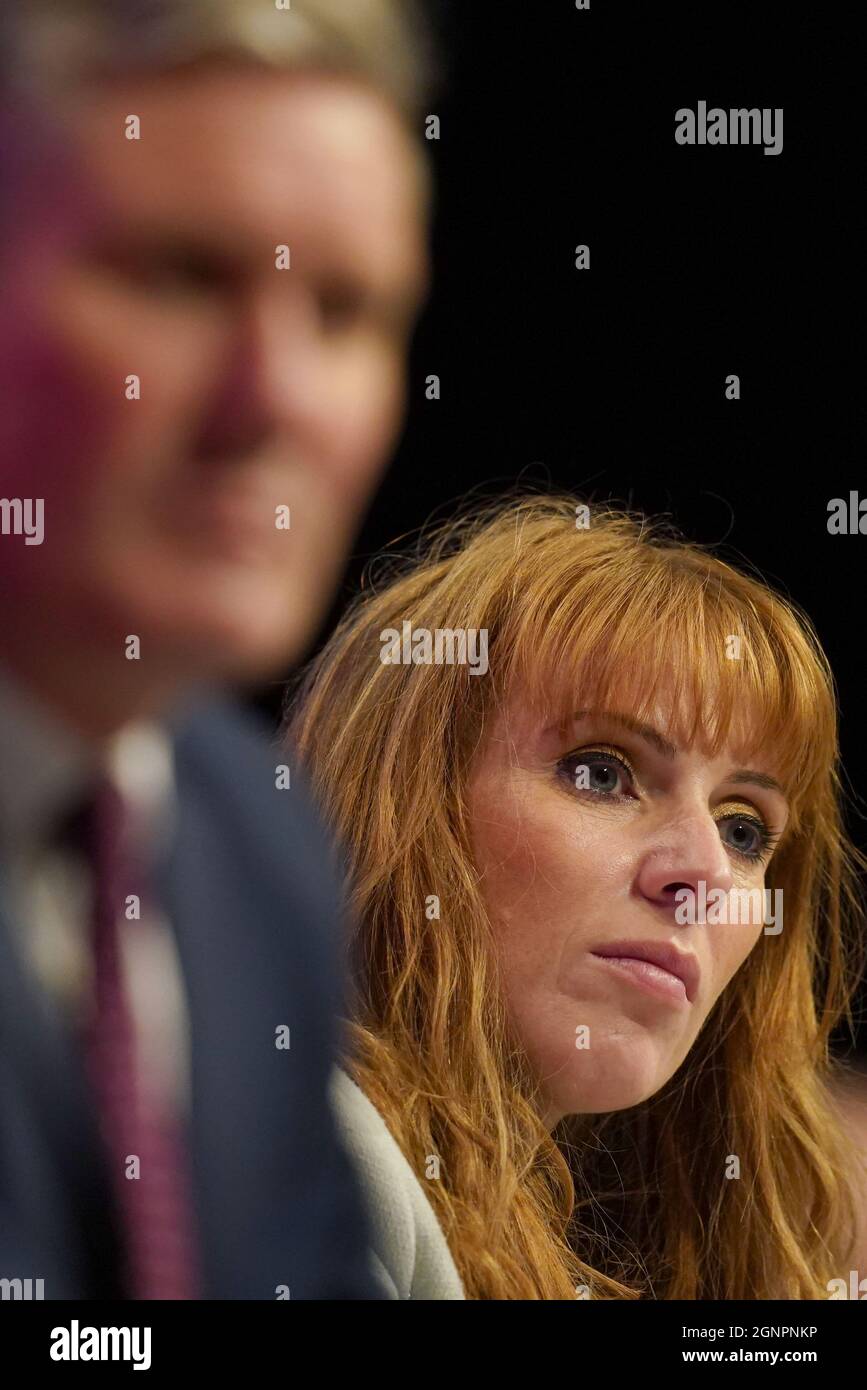 Labour leader Sir Keir Starmer and Labour deputy leader Angela Rayner ...