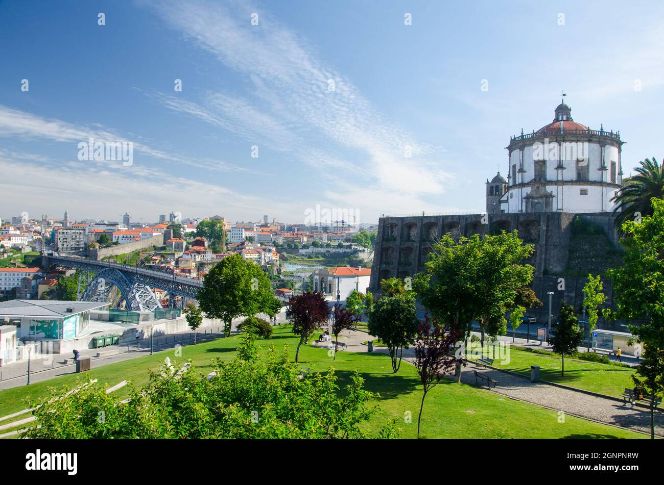 Scenic Mosteiro da Serra do Pilar in Porto, Portugal Stock Photo - Alamy