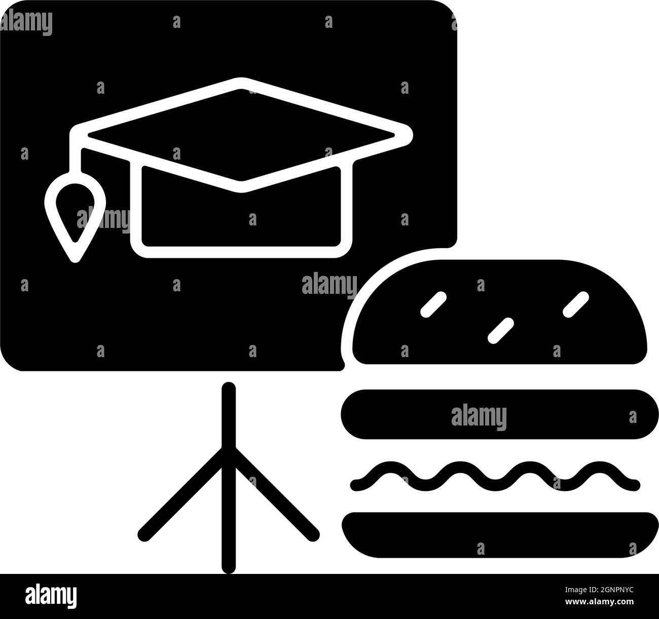 Corporate event lunch Stock Vector Images - Alamy