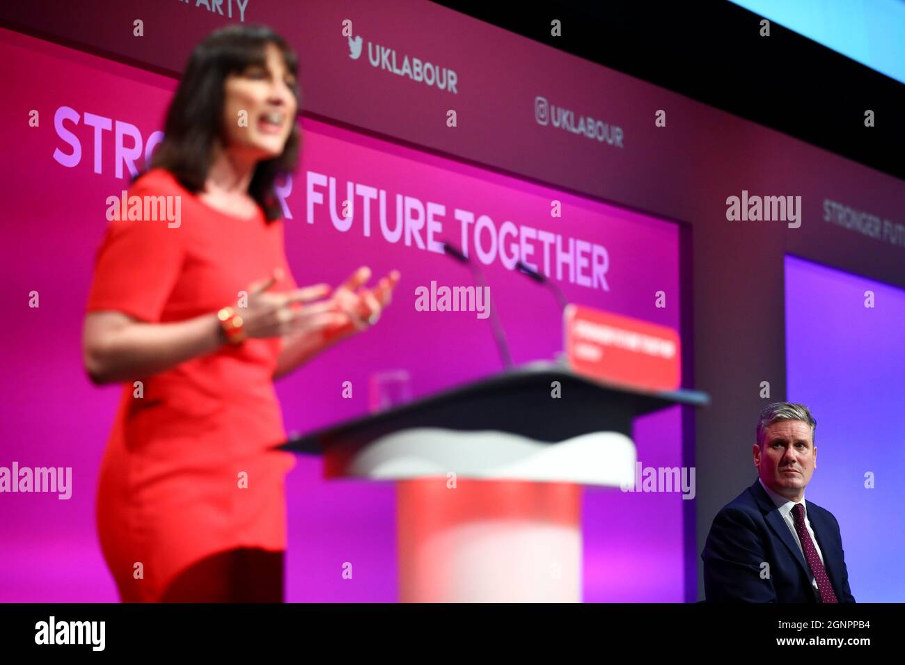 Starmer reeves labour party conference hi-res stock photography and ...
