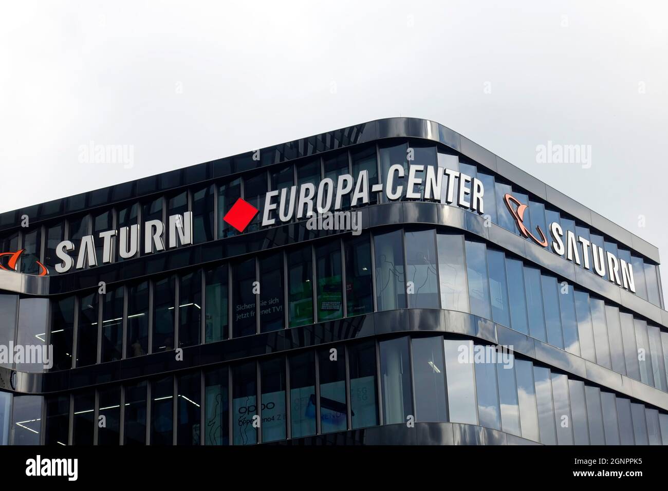Saturn, Europe-Center, Berlin, Germany Stock Photo - Alamy
