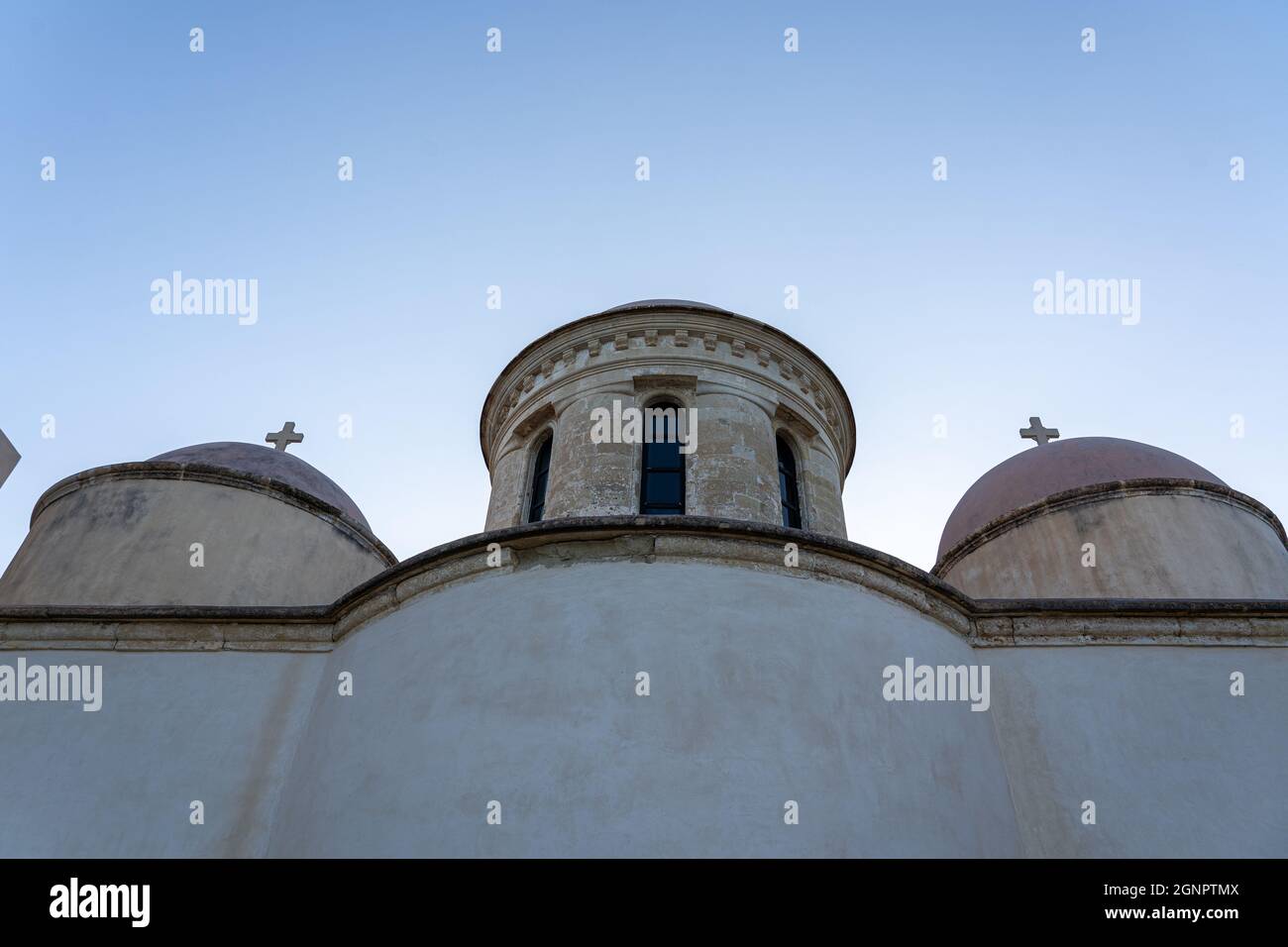 Gonia Odigitria Monastery on Crete, Greece Stock Photo - Alamy