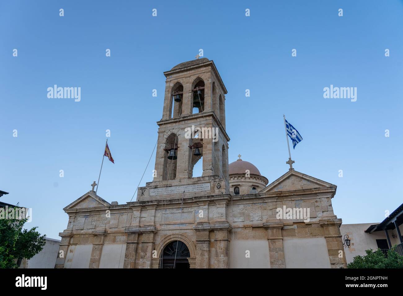Gonia Odigitria Monastery on Crete, Greece Stock Photo - Alamy