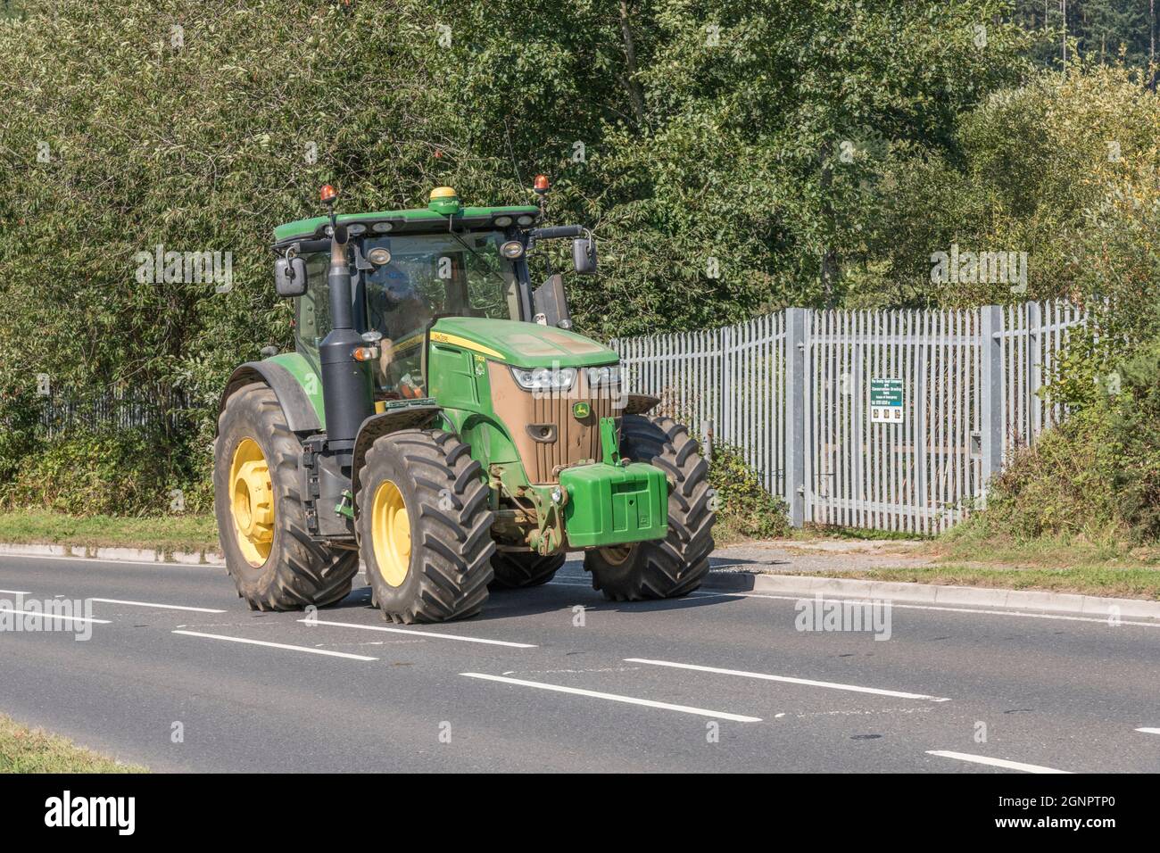 Tractor going uphill hi-res stock photography and images - Alamy