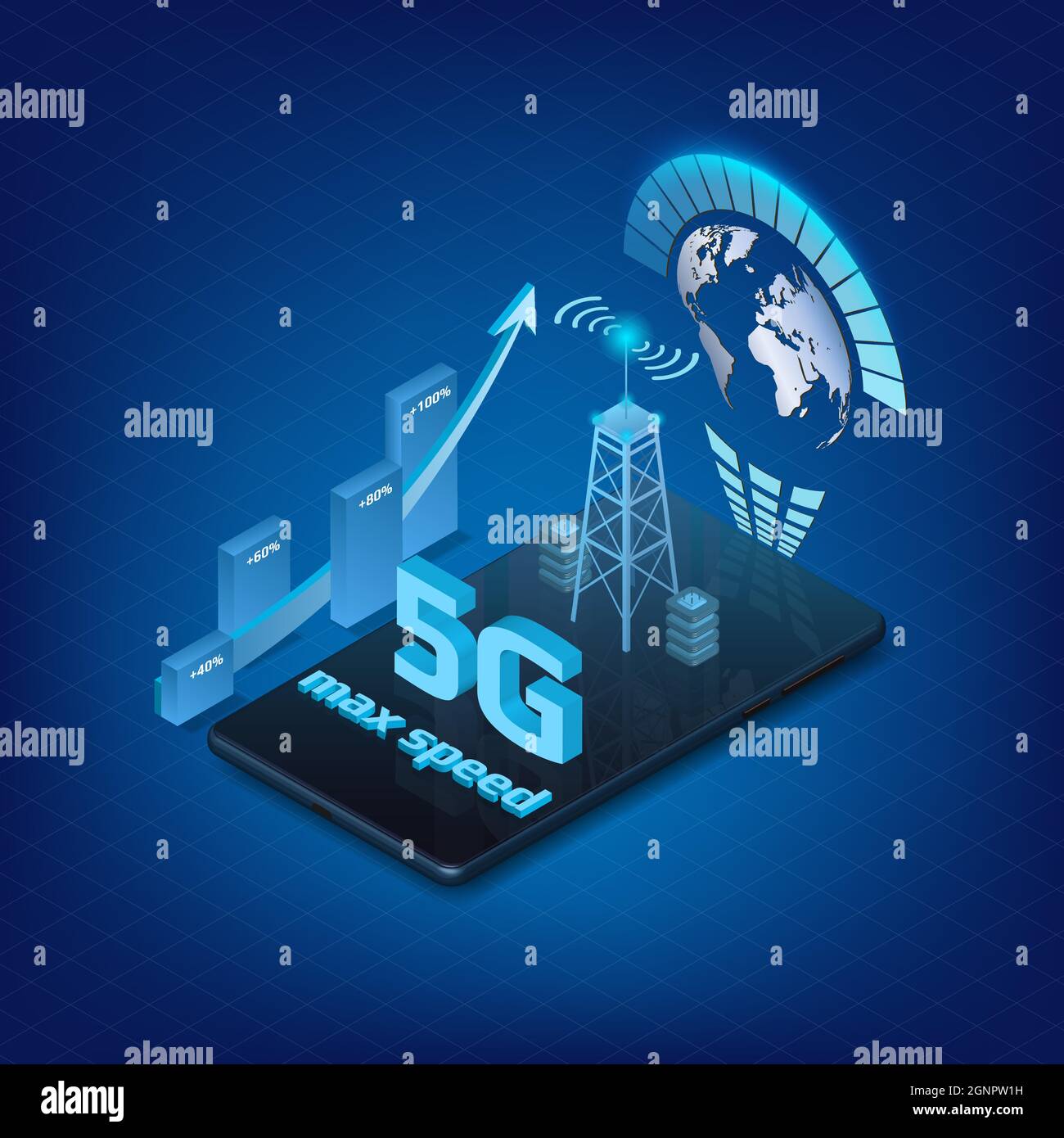 5g wireless infographics hi-res stock photography and images - Alamy