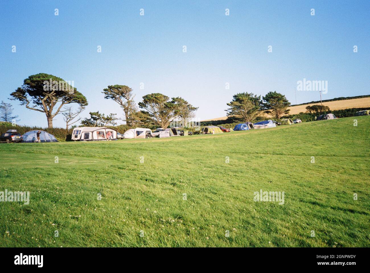 Karrageen campsite Hope Cove, Kingsbridge, Devon, England, United ...