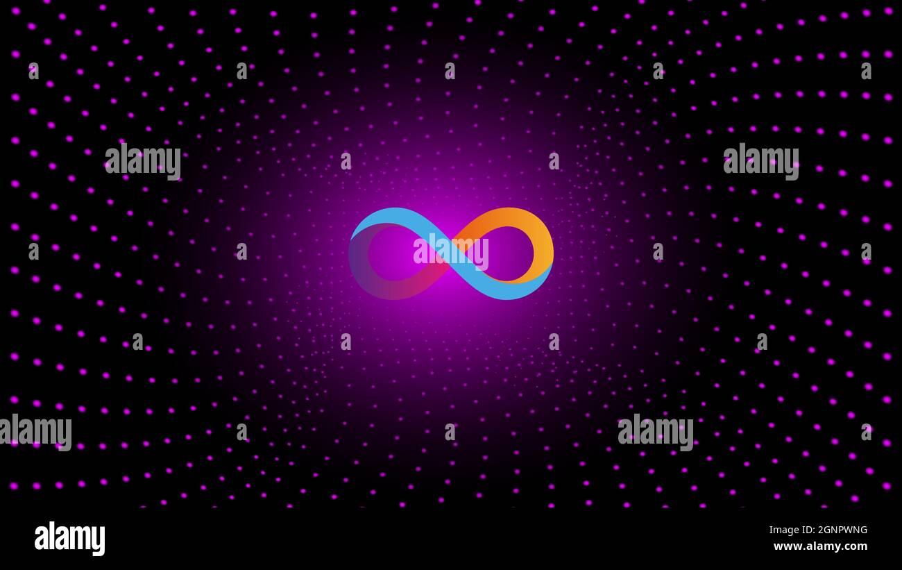 Dfinity Internet Computer ICP token symbol cryptocurrency in the center ...