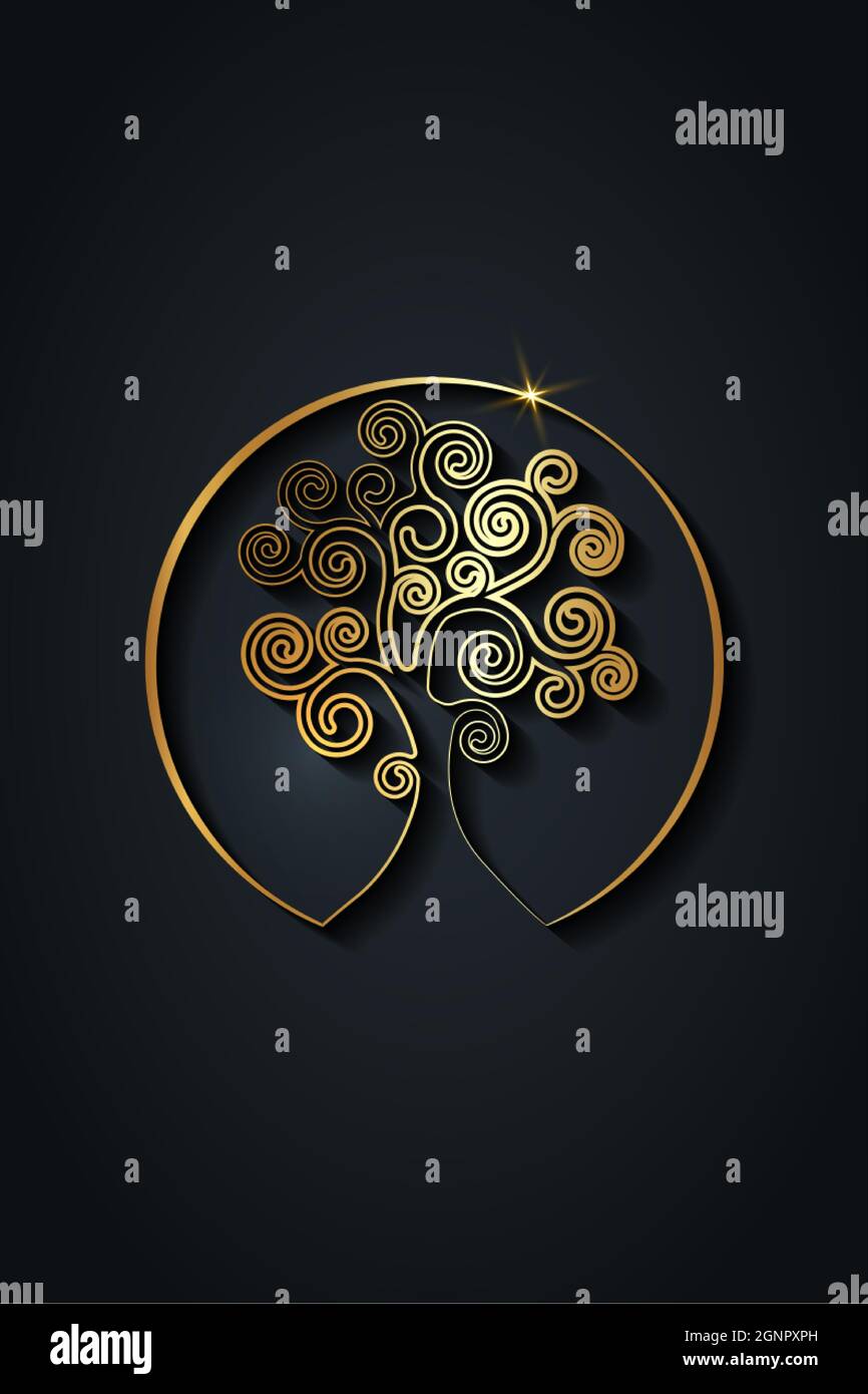 Balance Symbol Tree Serenity Nature Balance Logo Geometric Tree Plant