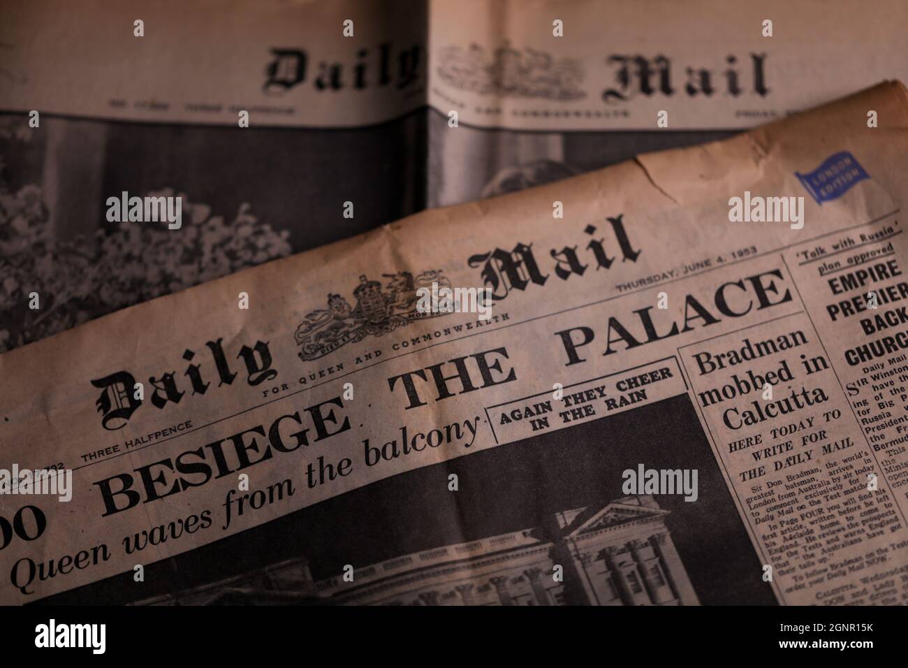 Daily mail newspaper 1896 hi-res stock photography and images - Alamy