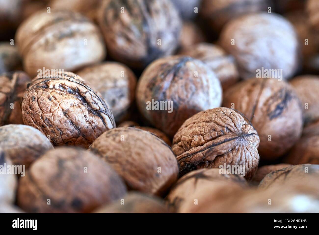 Walnut pile hi-res stock photography and images - Alamy