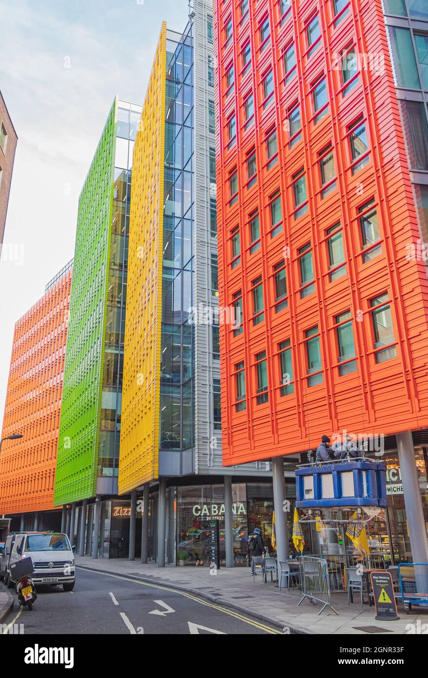 Colorful building from London Stock Photo - Alamy