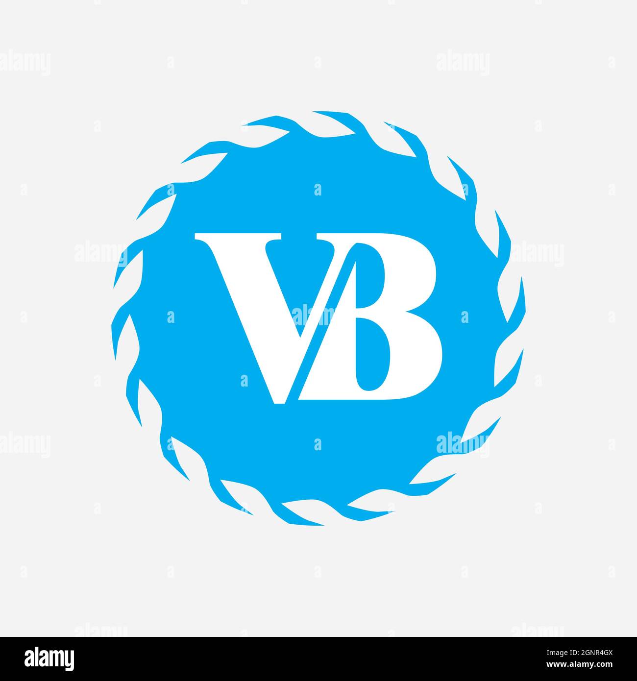 Alphabet Letters Initials Monogram Logo BV, VB, B and V Stock Photo - Alamy