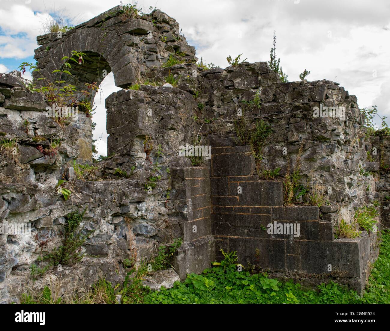 Old historic cemetery in Limerick, a place of worship, monuments in ...