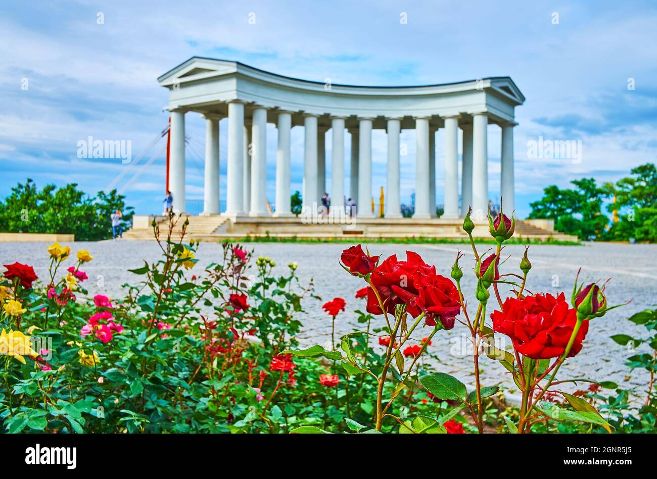 The park in front of the colonnade hi-res stock photography and images ...