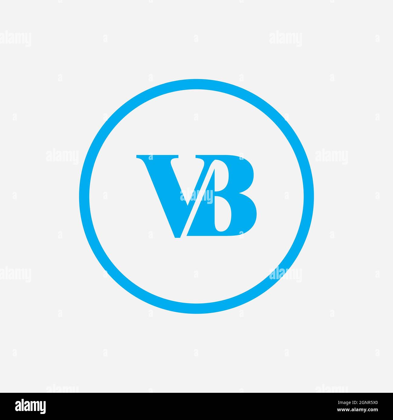 Alphabet Letters Initials Monogram Logo BV, VB, B and V Stock Photo - Alamy