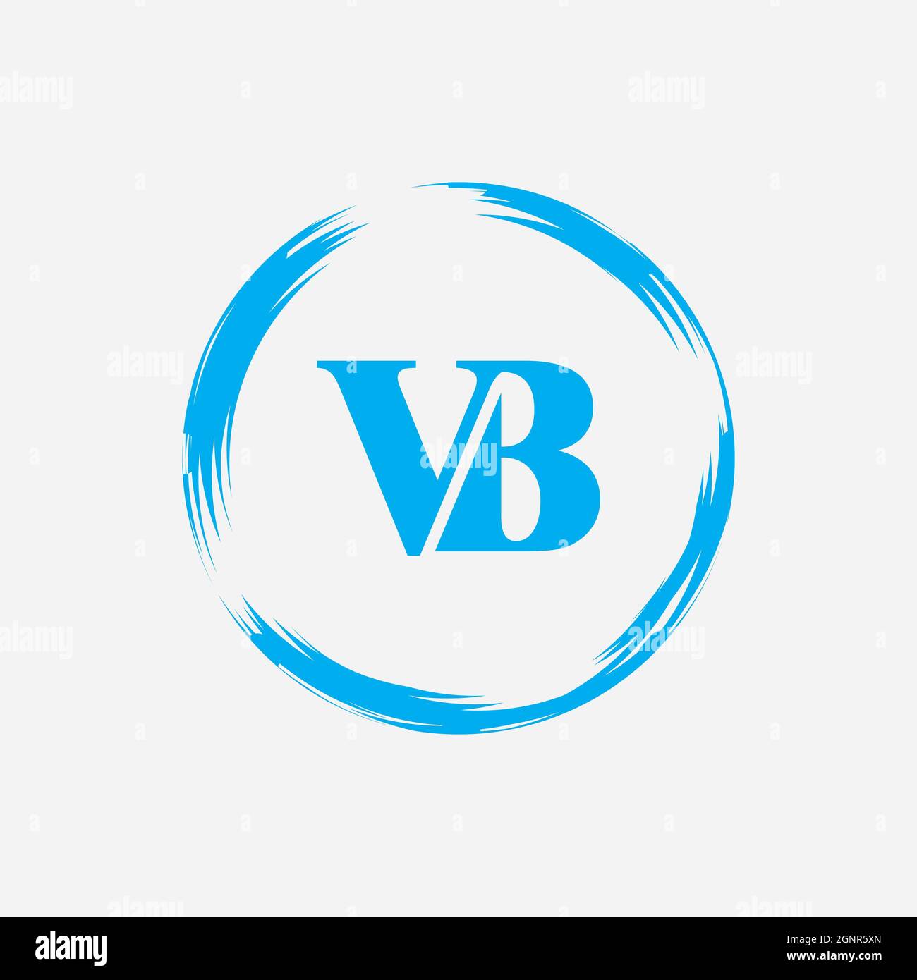 Alphabet Letters Initials Monogram Logo BV, VB, B and V Stock Photo - Alamy