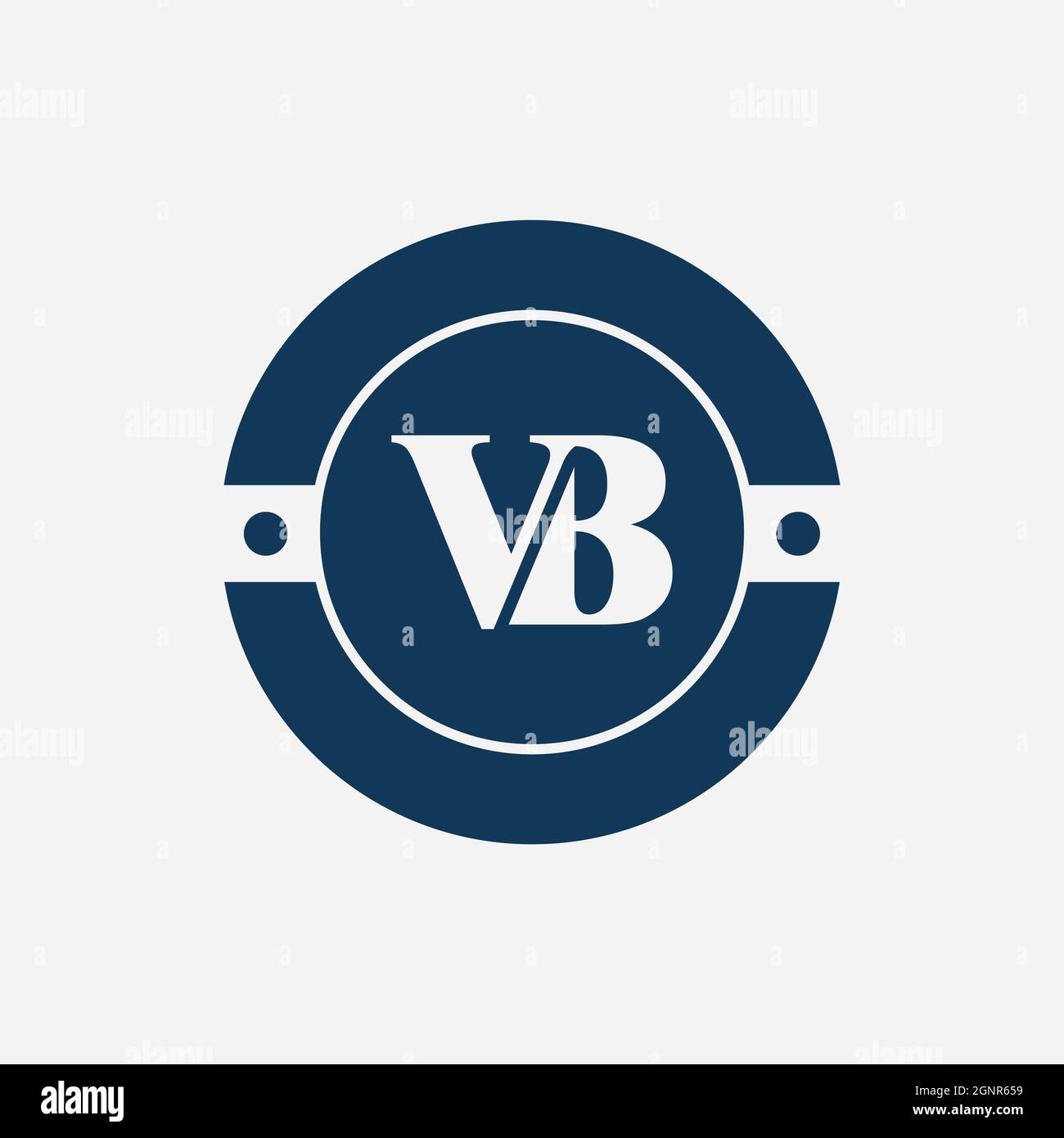 Alphabet Letters Initials Monogram Logo BV, VB, B and V Stock Photo - Alamy