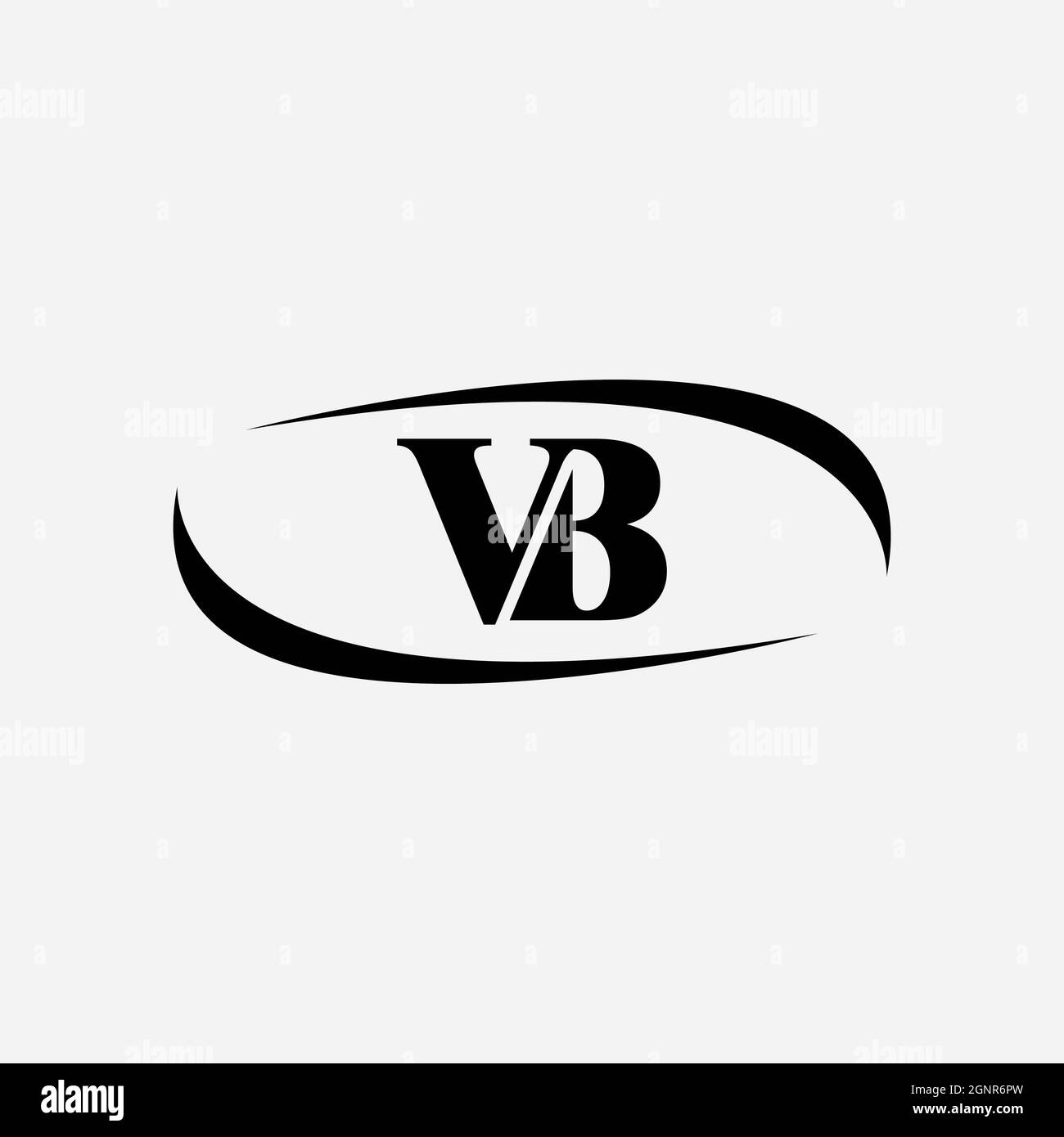 Alphabet Letters Initials Monogram Logo BV, VB, B and V Stock Photo - Alamy