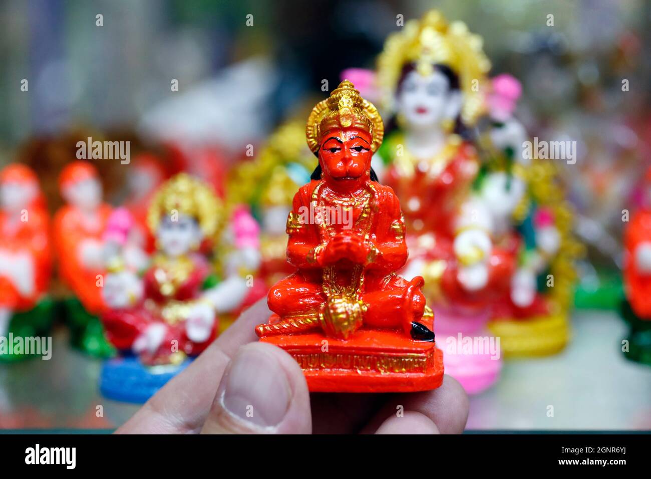 Close up of hanuman the monkey god hi-res stock photography and images ...