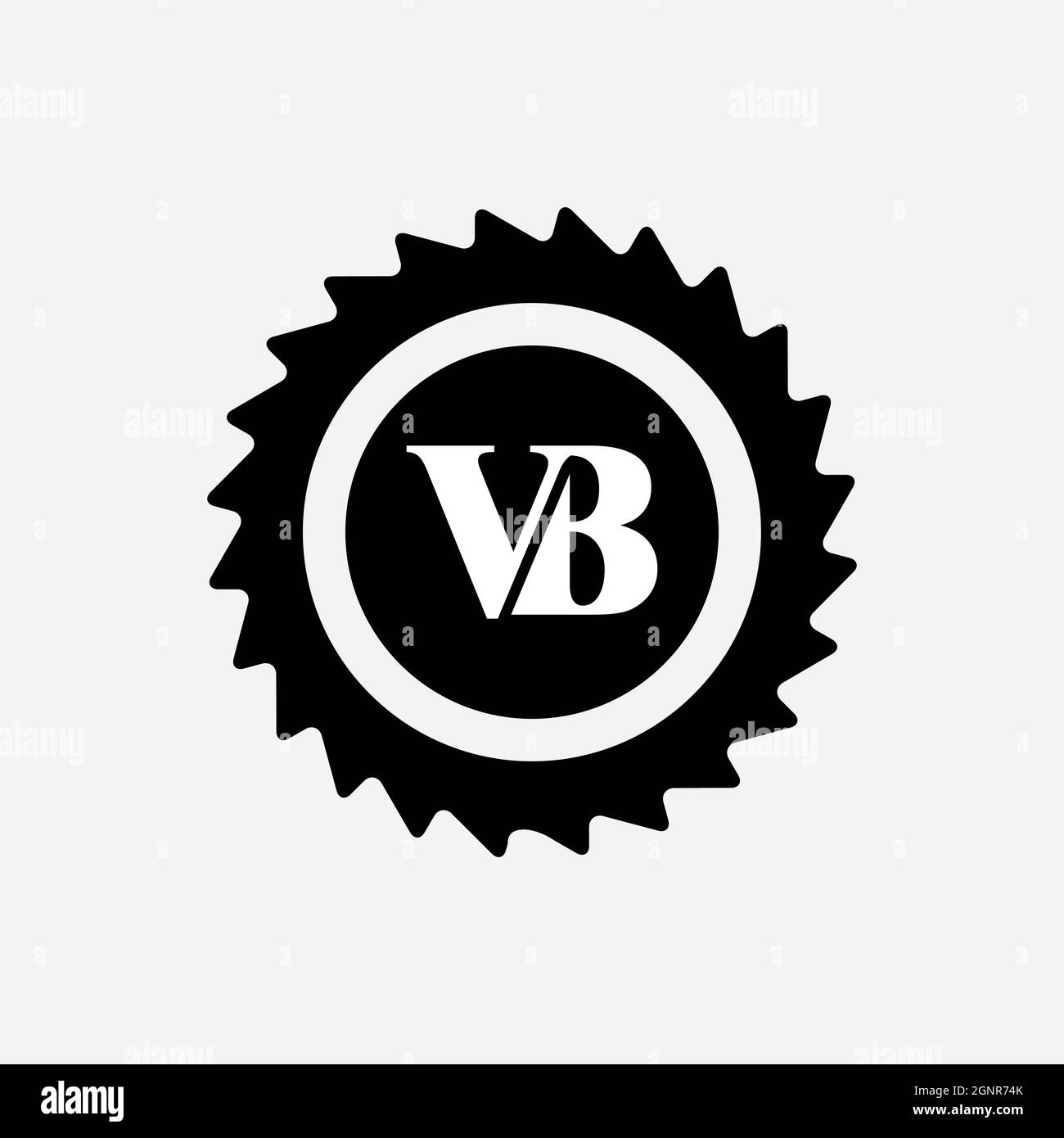 Alphabet Letters Initials Monogram Logo BV, VB, B and V Stock Photo - Alamy
