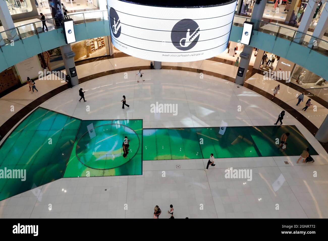 Dubai Mall, the largest shopping mall in the world with 1200 shops ...