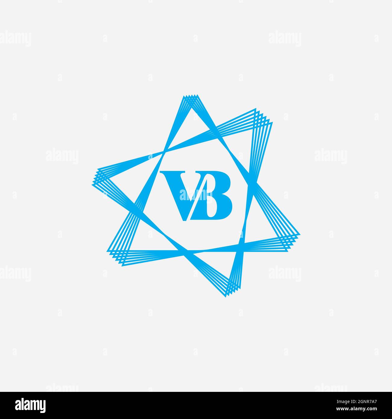 Alphabet Letters Initials Monogram Logo BV, VB, B and V Stock Photo - Alamy