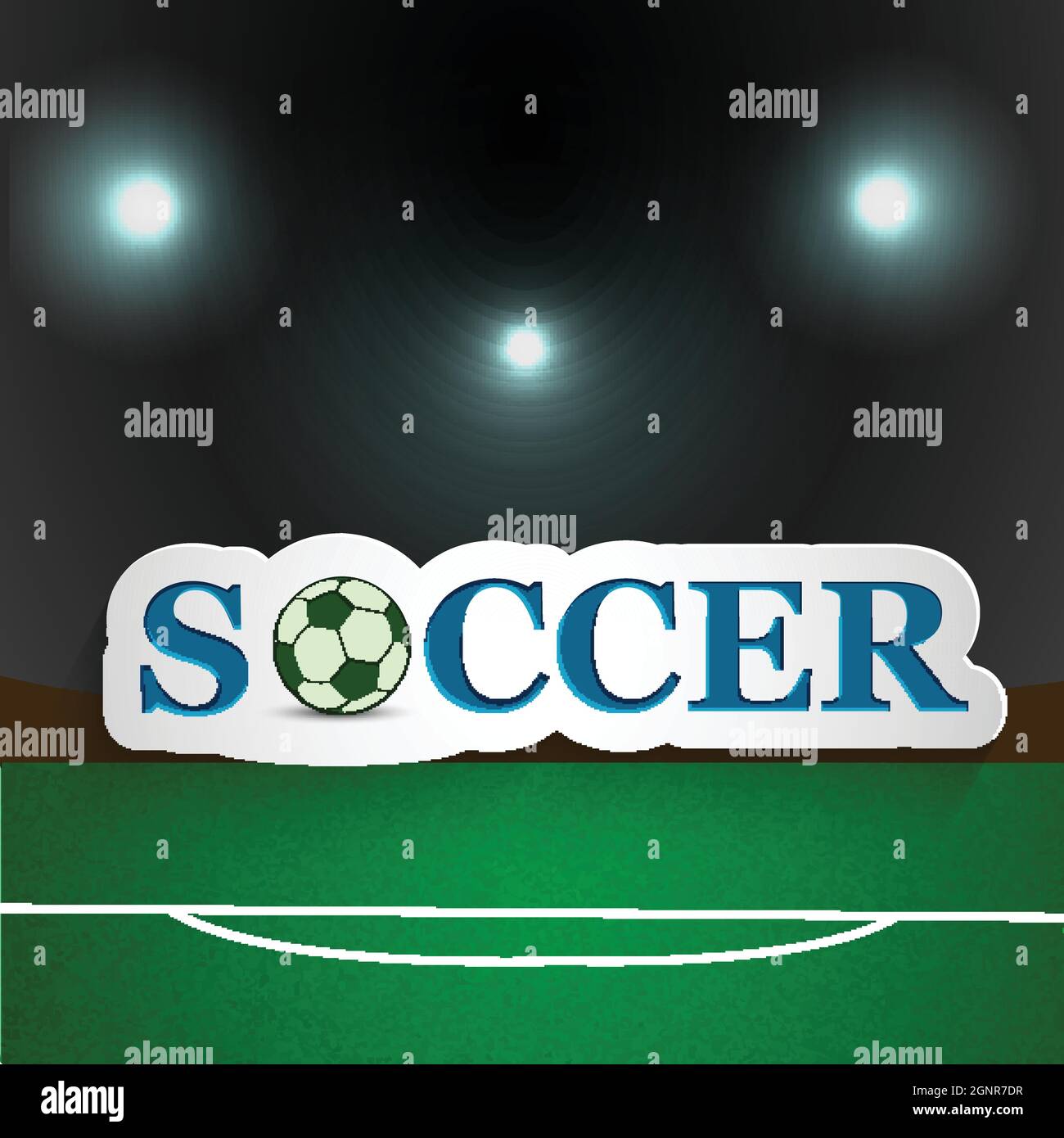 Soccer sport background Stock Vector Image & Art - Alamy