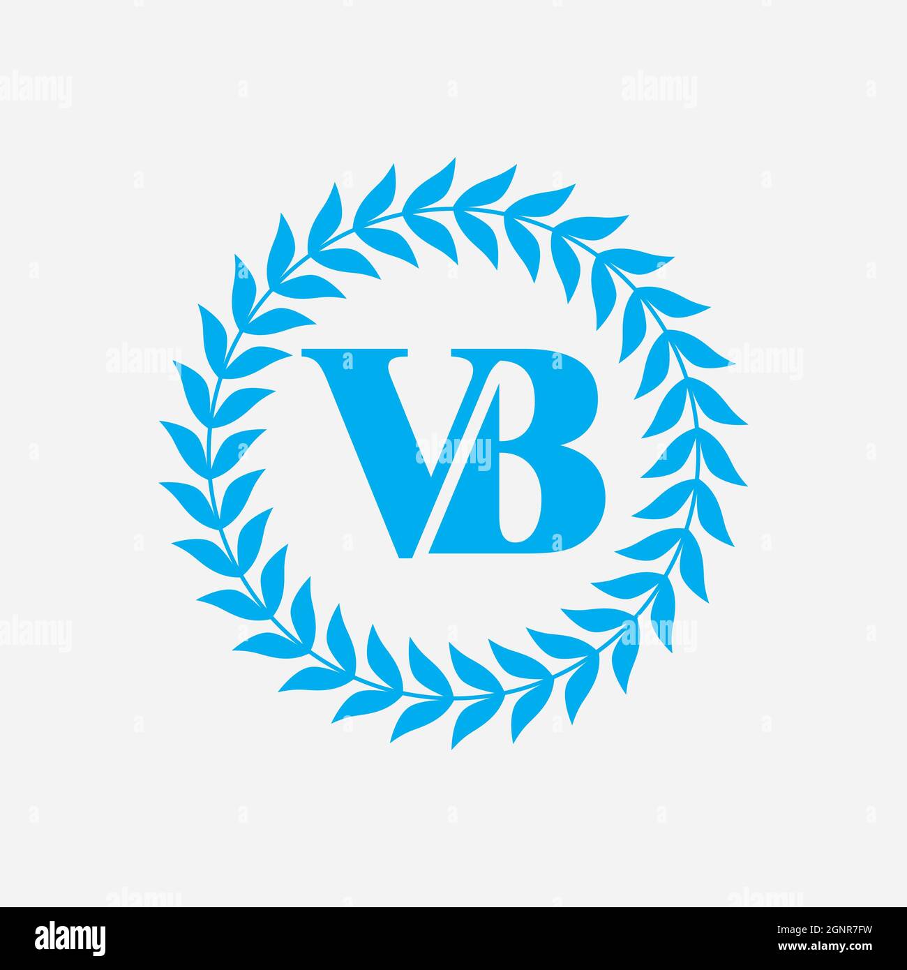 Alphabet Letters Initials Monogram Logo BV, VB, B and V Stock Photo - Alamy