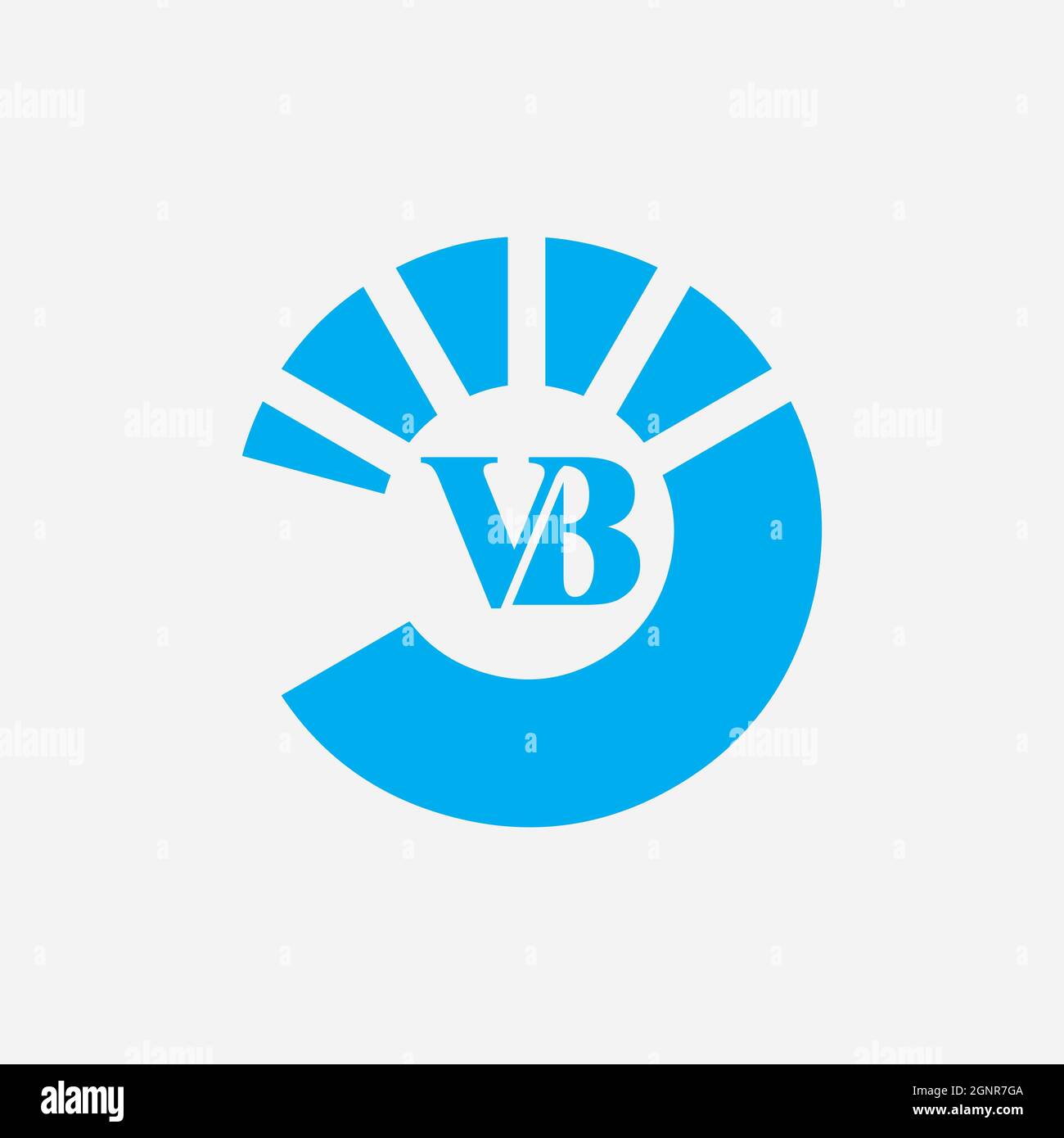 Alphabet Letters Initials Monogram Logo BV, VB, B and V Stock Photo - Alamy