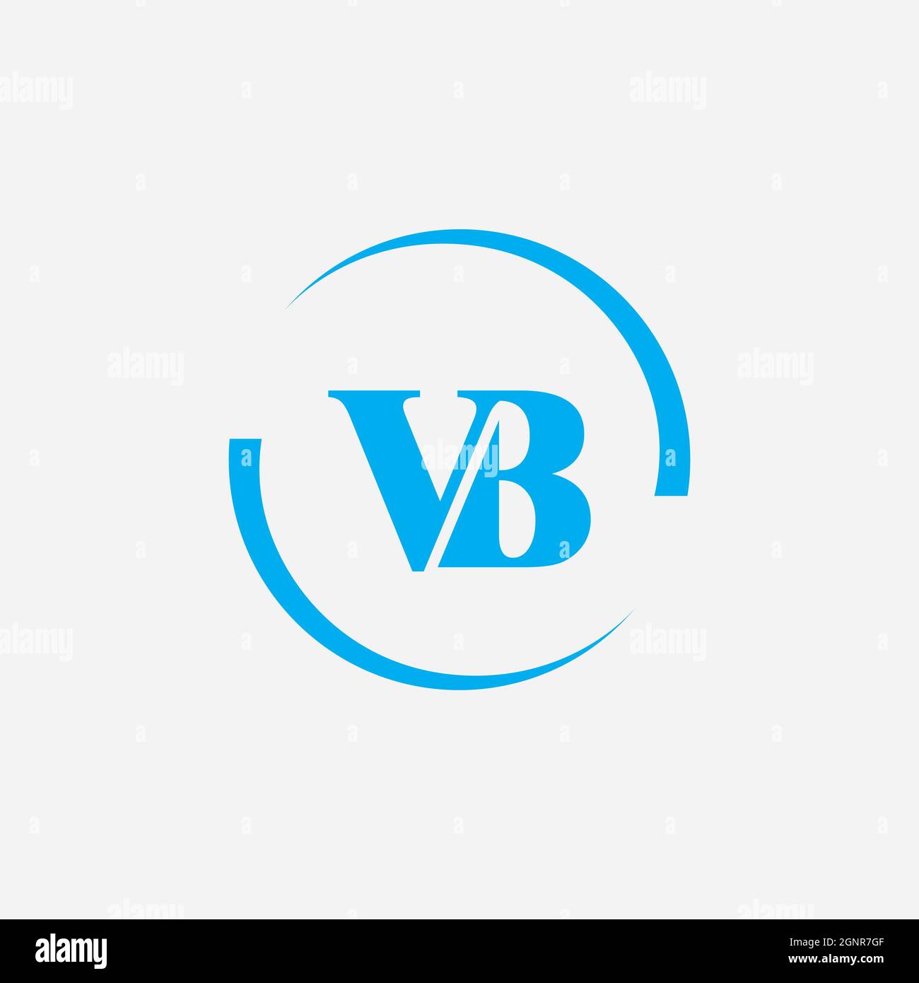 Alphabet Letters Initials Monogram Logo BV, VB, B and V Stock Photo - Alamy