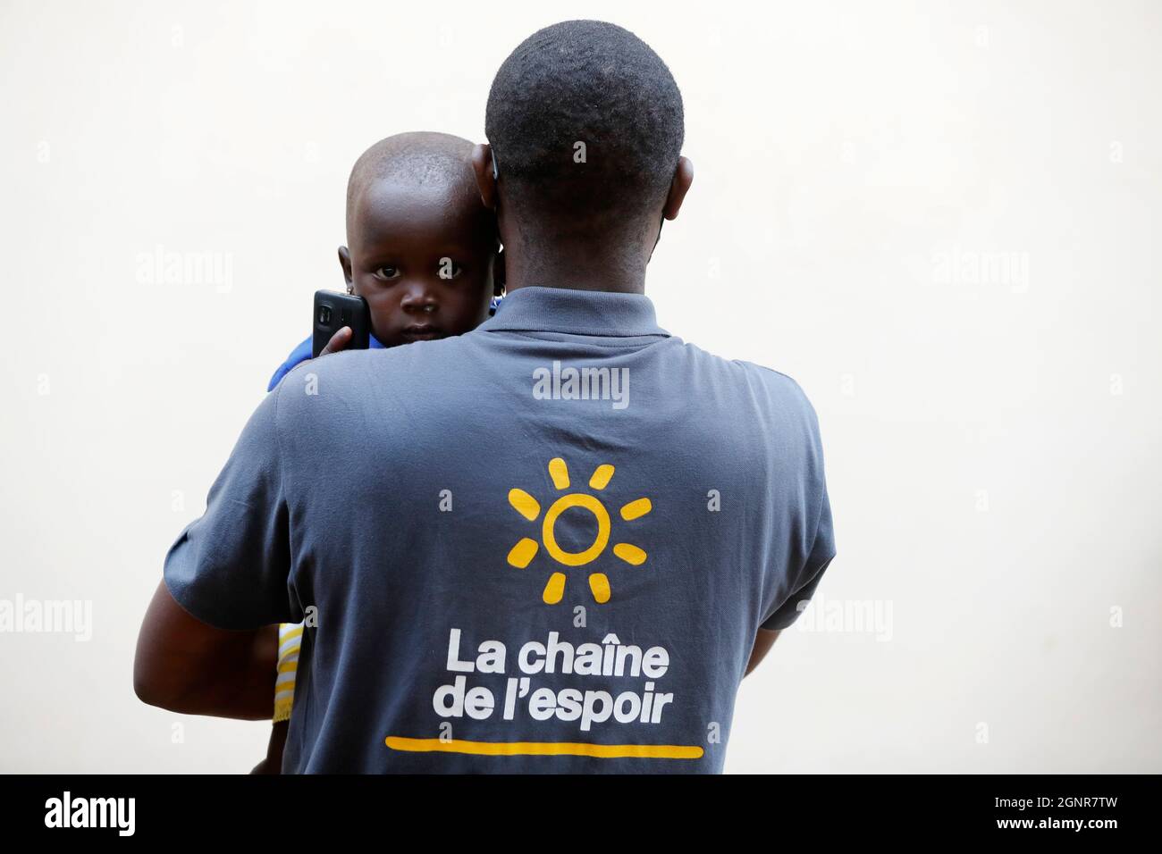 African hospital. French NGO : Chain of Hope. humanitarian medicine ...