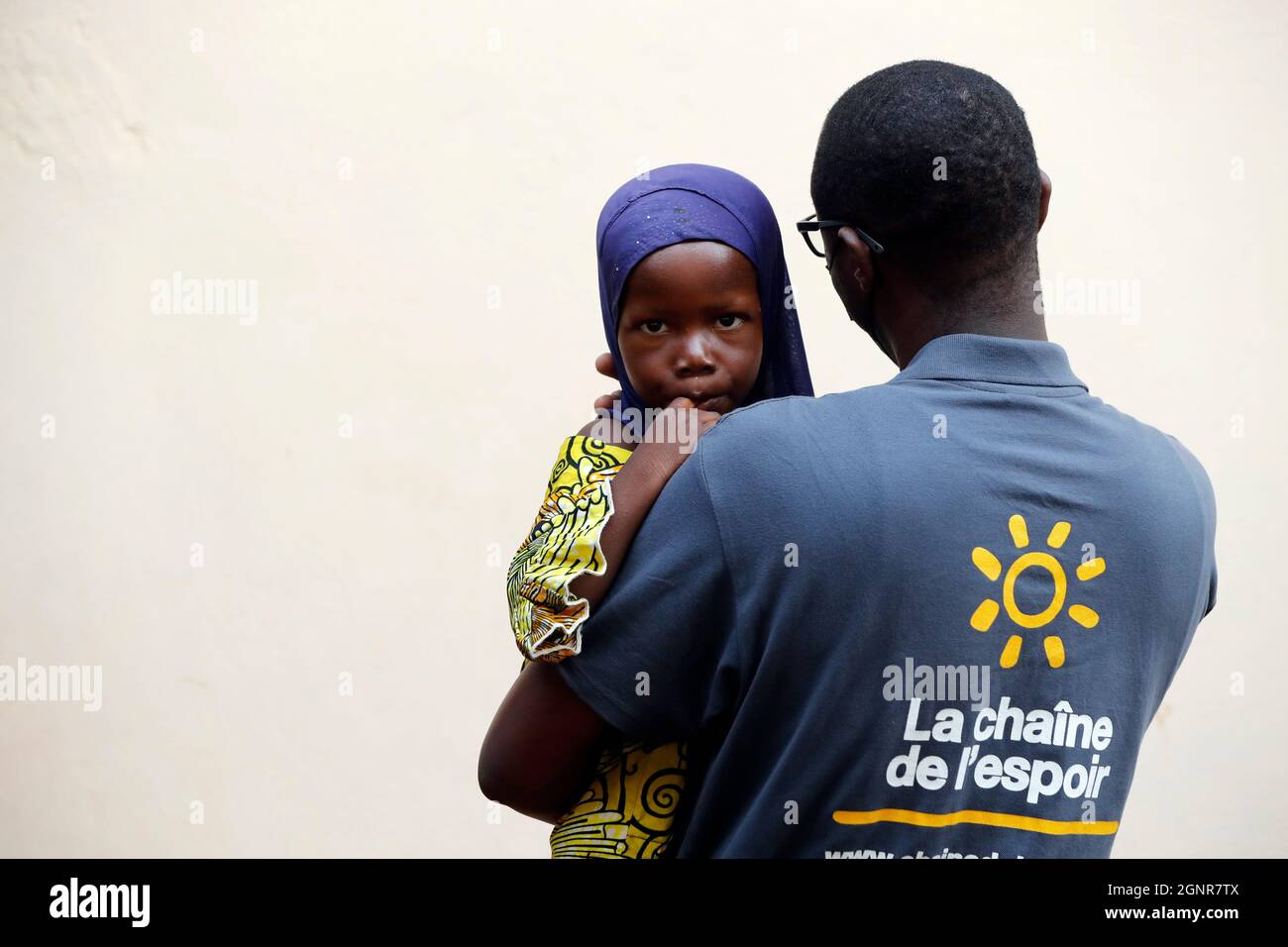 African hospital. French NGO : Chain of Hope. humanitarian medicine ...